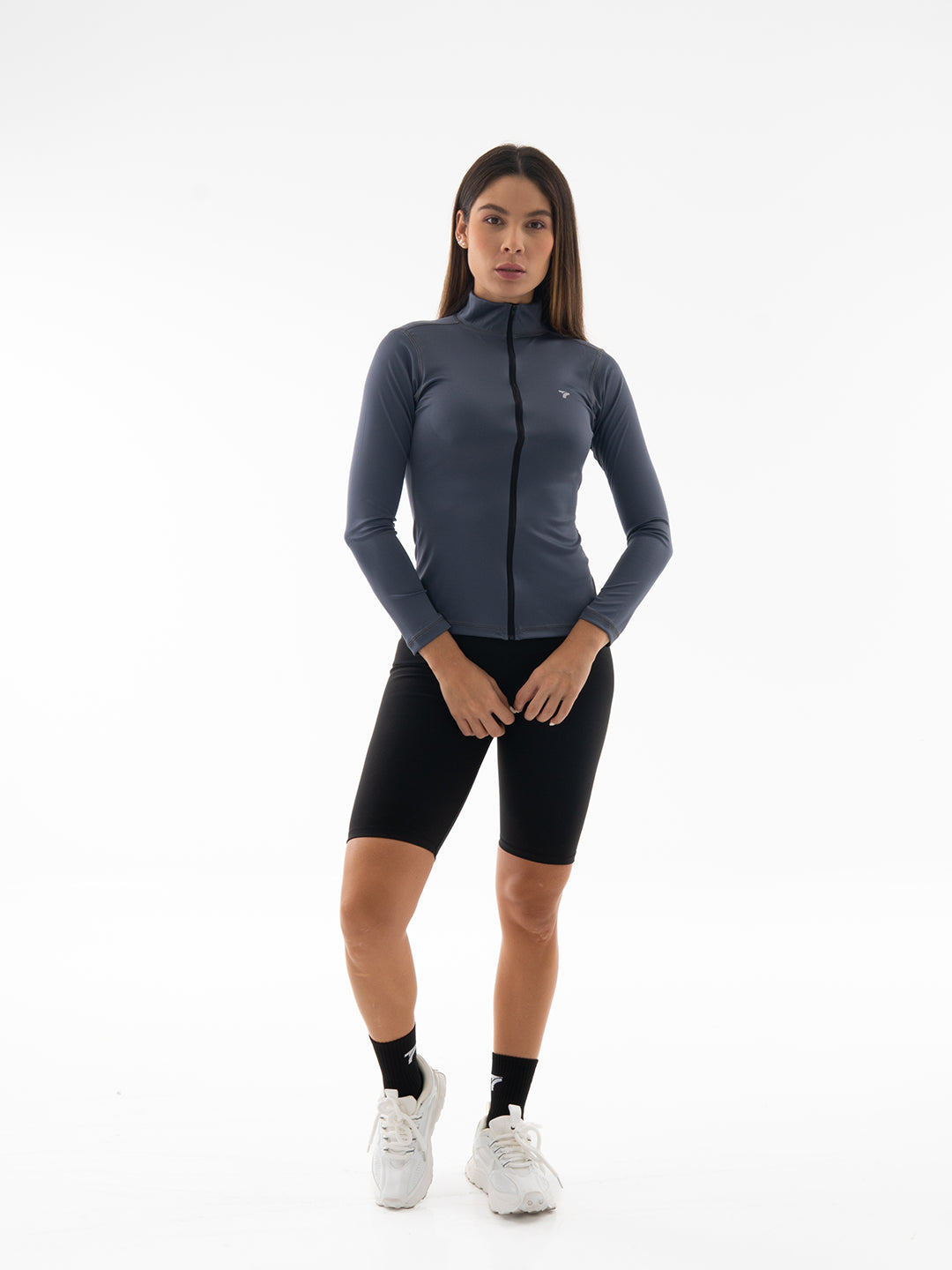 BUZO ROLLING PRO DAMA - GRIS OSCURO