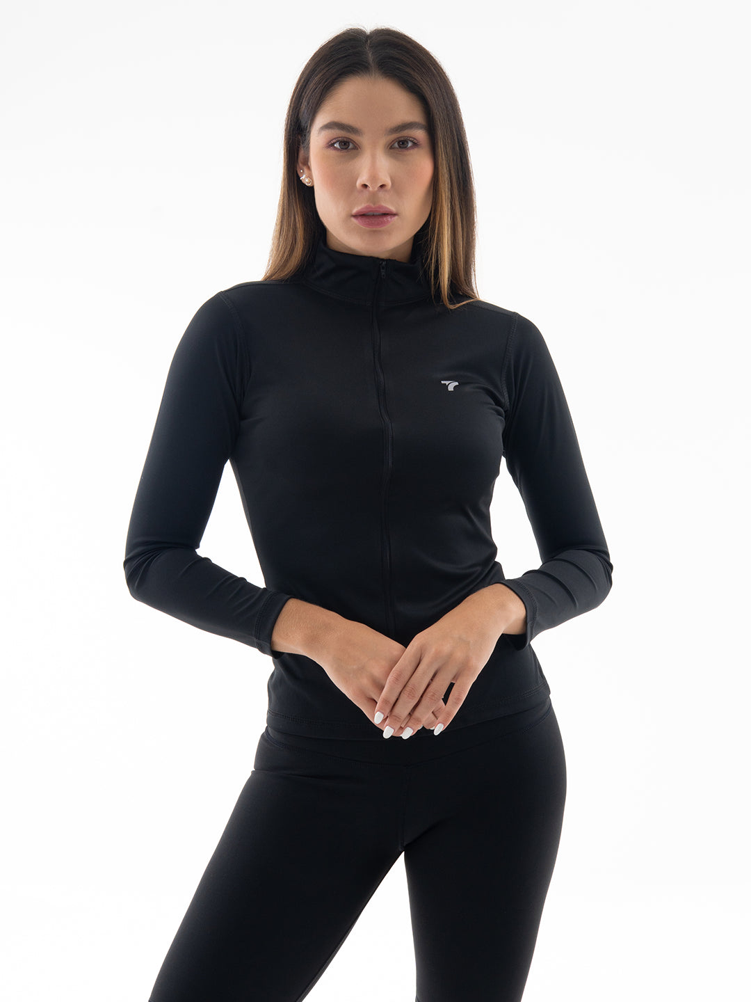 Buzo Deportivo de Mujer Rolling Pro - Negro