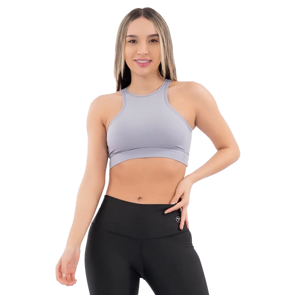 TOP ESQUELETO UNICOLOR-GRIS CLARO